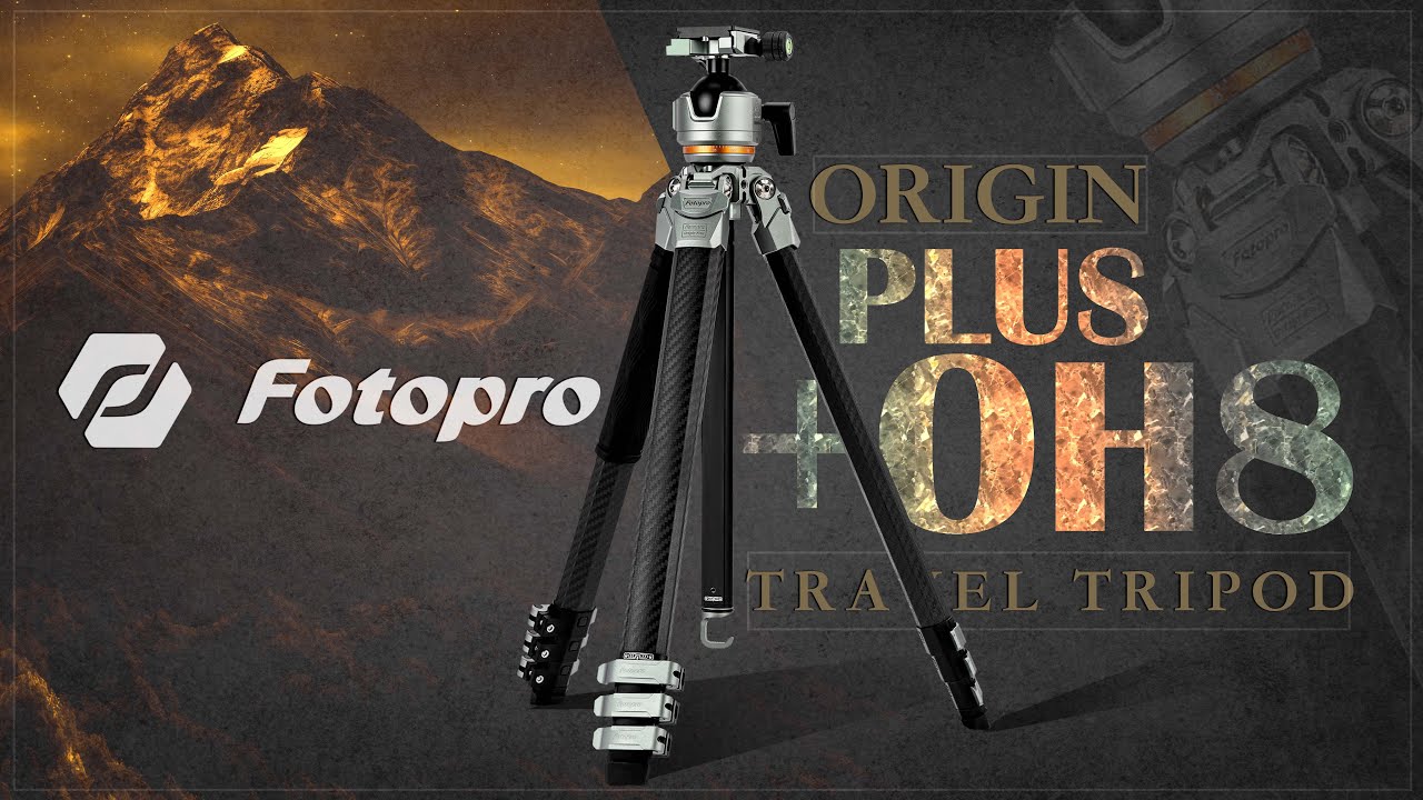 This Travel Tripod Blew Me Away! | Fotopro Origin Plus + OH8 Review ...